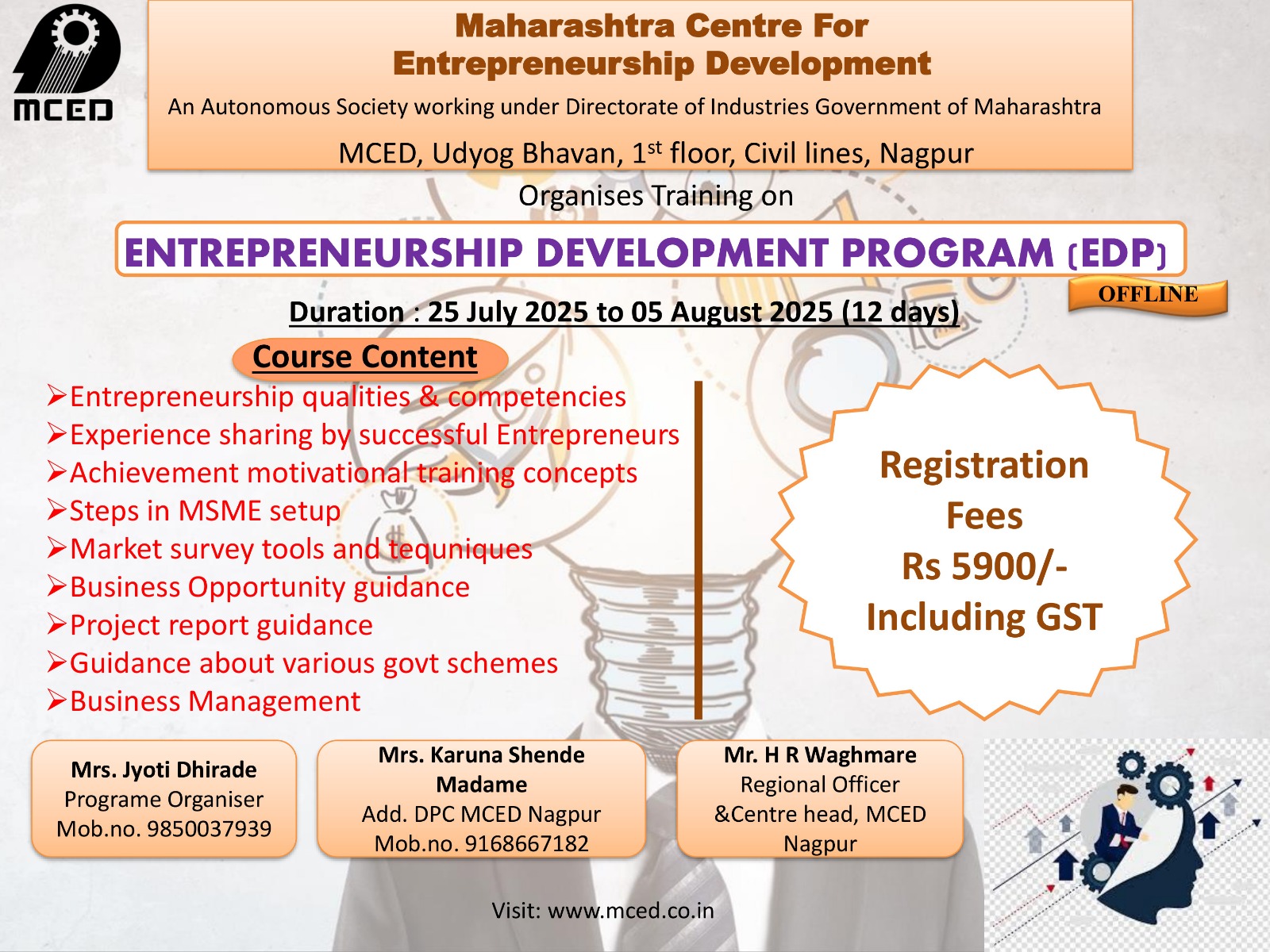 Entrepreneurship Development Programme (EDP)